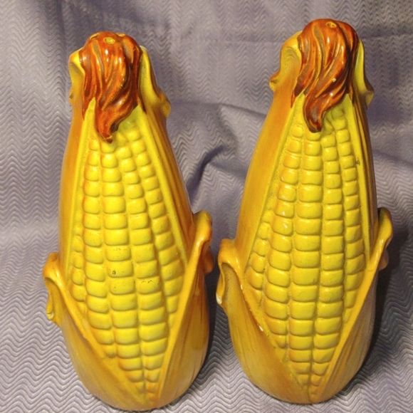 Vintage | Dining | Vintage Corn On The Cob Salt And Pepper Shakers ...